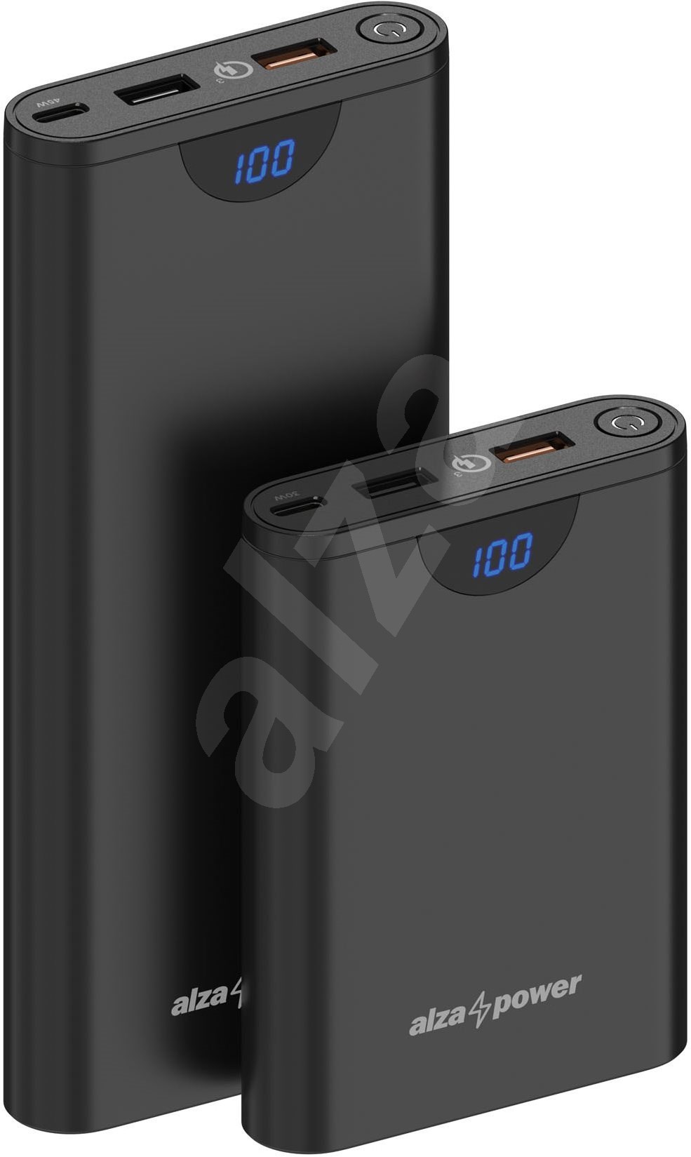 AlzaPower Unlimited 20.000mAh Power Delivery (45W) schwarz - Powerbank ...
