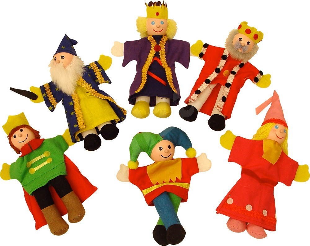 Fingerfiguren - Märchenfigurenset - Handpuppe | Alza.at