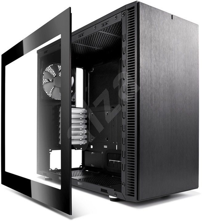 Fractal Design Define R5 Tempered Glass Side Panel schwarz - PC-Gehäuse ...
