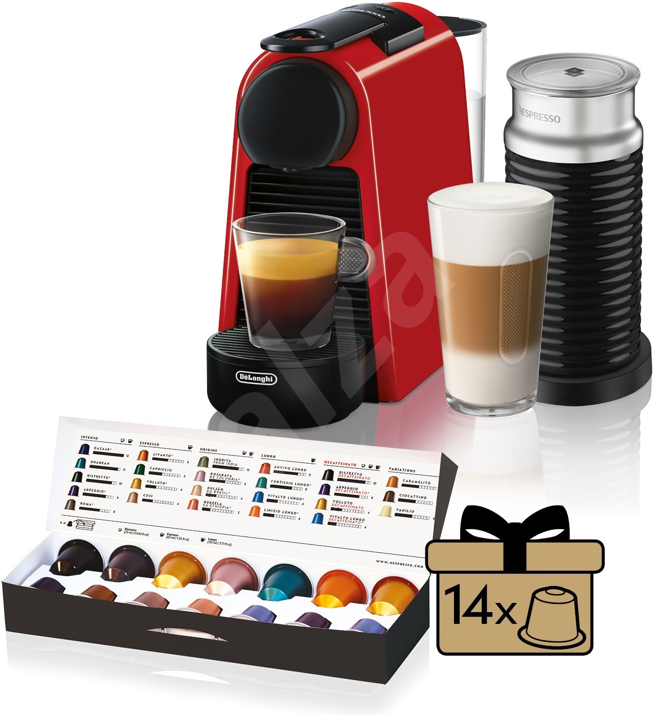 Kapsel-Kaffeemaschine NESPRESSO Delonghi EN85.RAE - Kapsel ...