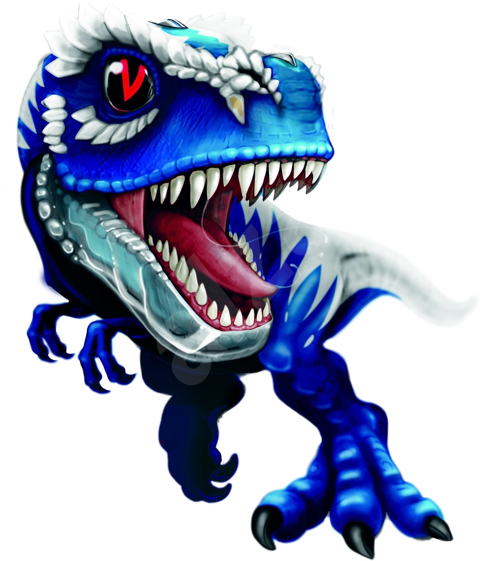 Untamed T-Rex Ironjaw Fingerling - blau - Interaktives Spielzeug | Alza.at