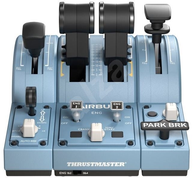 Thrustmaster TCA Quadrant ADD-ON Airbus Edition - Gaming-Controller ...