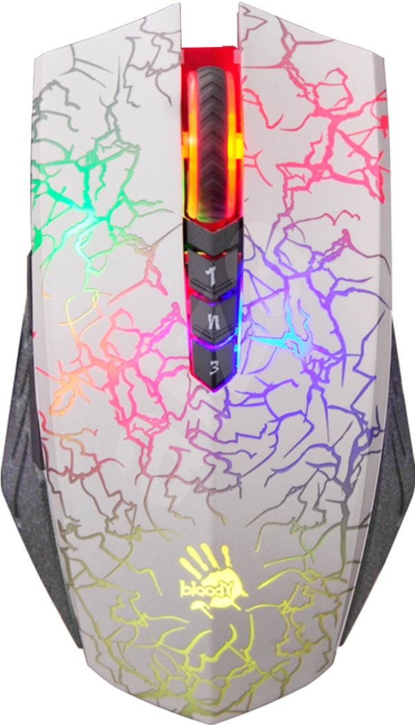 A4tech Bloody A60 Blazing V-Track Core 2 Weiß - Gaming-Maus | Alza.at