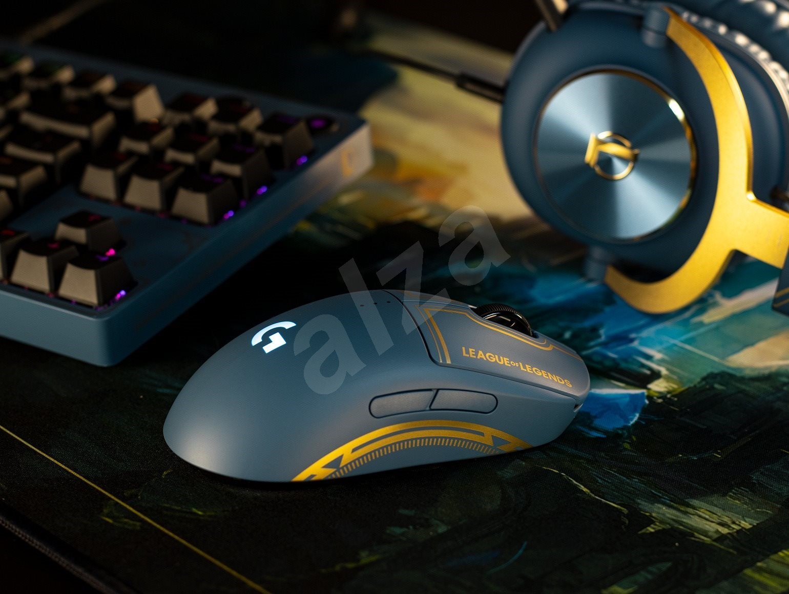 Logitech G PRO Wireless Gaming Mouse League of Legends Edition - Gaming ...