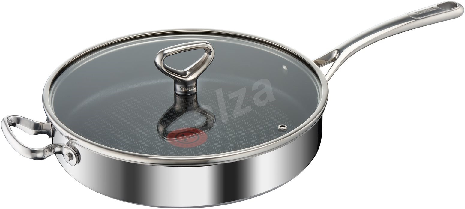 Tefal Hohe Pfanne mit Deckel 30cm RESERVE Collection Triply E4759244 ...